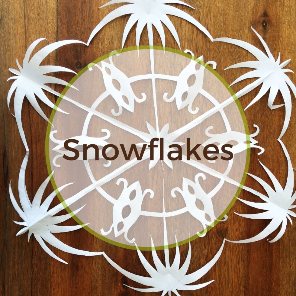Snowflakes - Australian Textile Artist | Cathy Jack Coupland