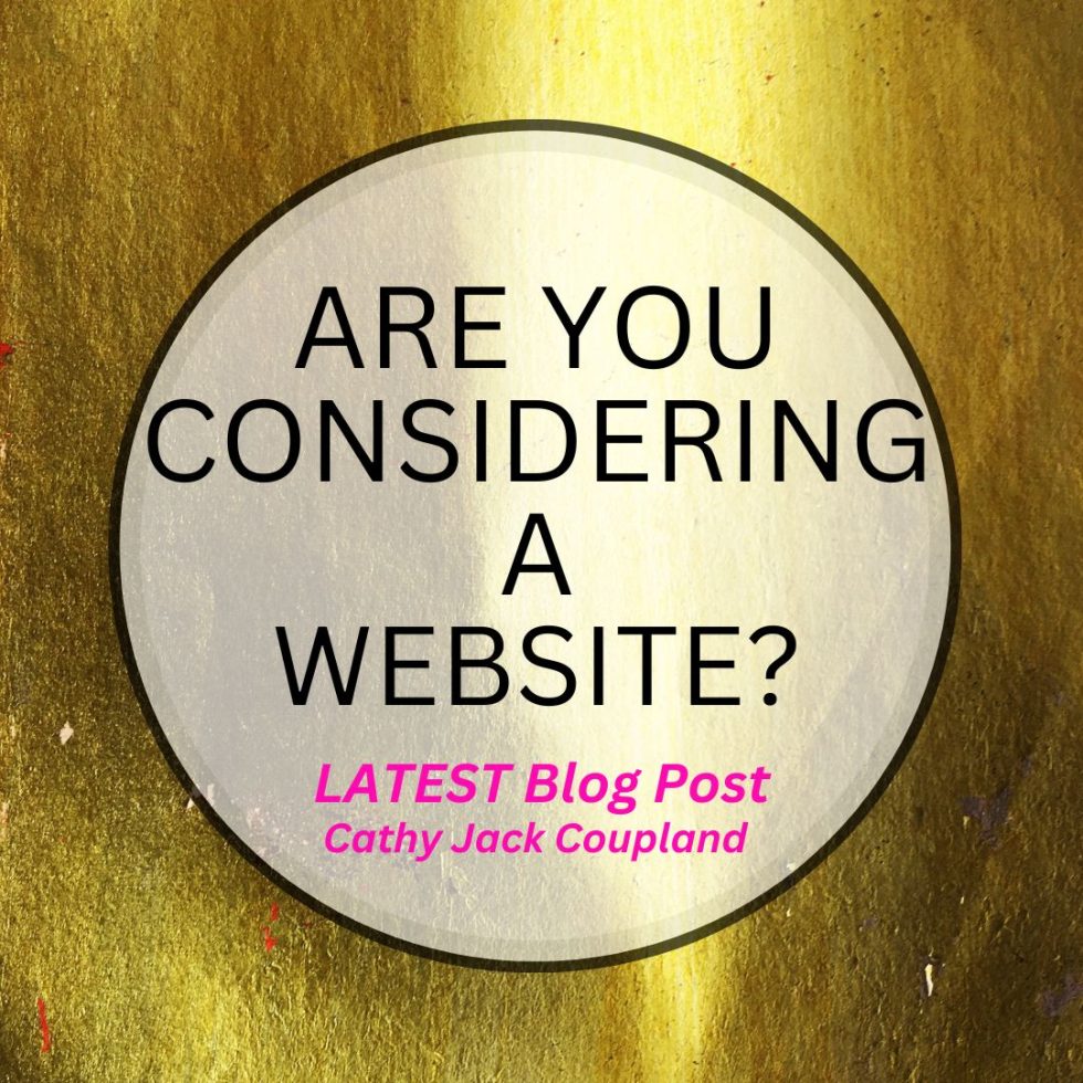 Are You Considering a Website? - Australian Textile Artist | Cathy Jack Coupland